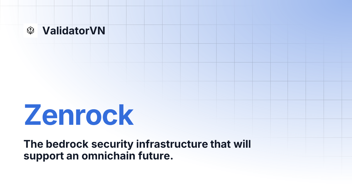 Zenrock | ValidatorVN